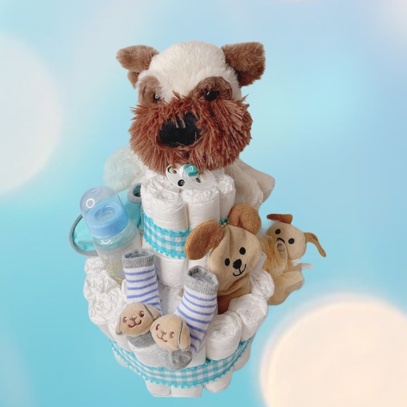 Pampers | Accessories | Puppy Diaper Cake Dog Diaper Cake | Poshmark